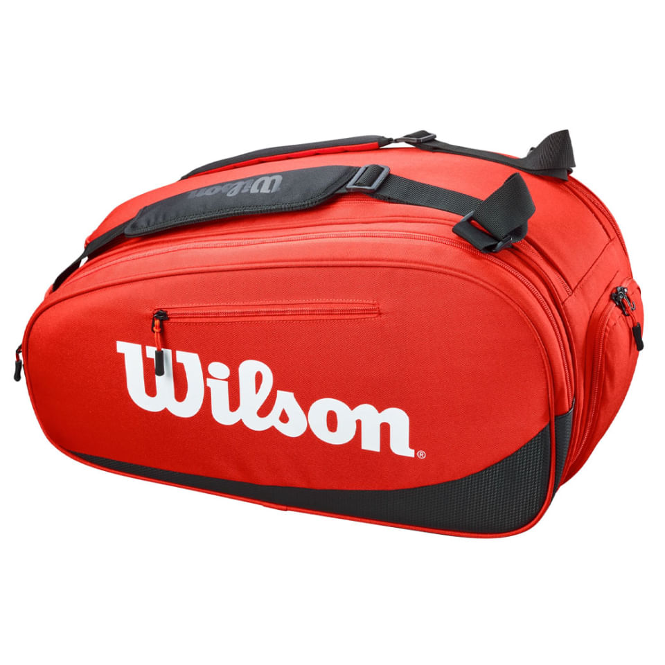 BOLSA P/PADEL WILSON TOUR RED - Diunsa | Tienda departamental